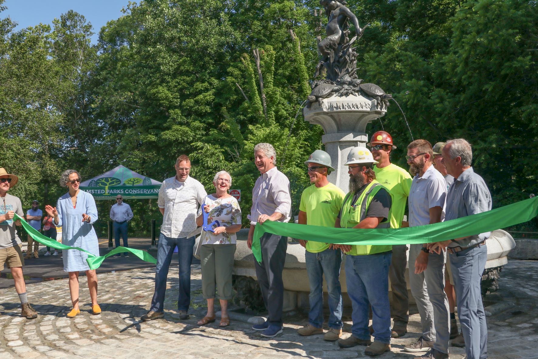 Hogan's Fountain Restoration - Olmsted Parks Conservancy