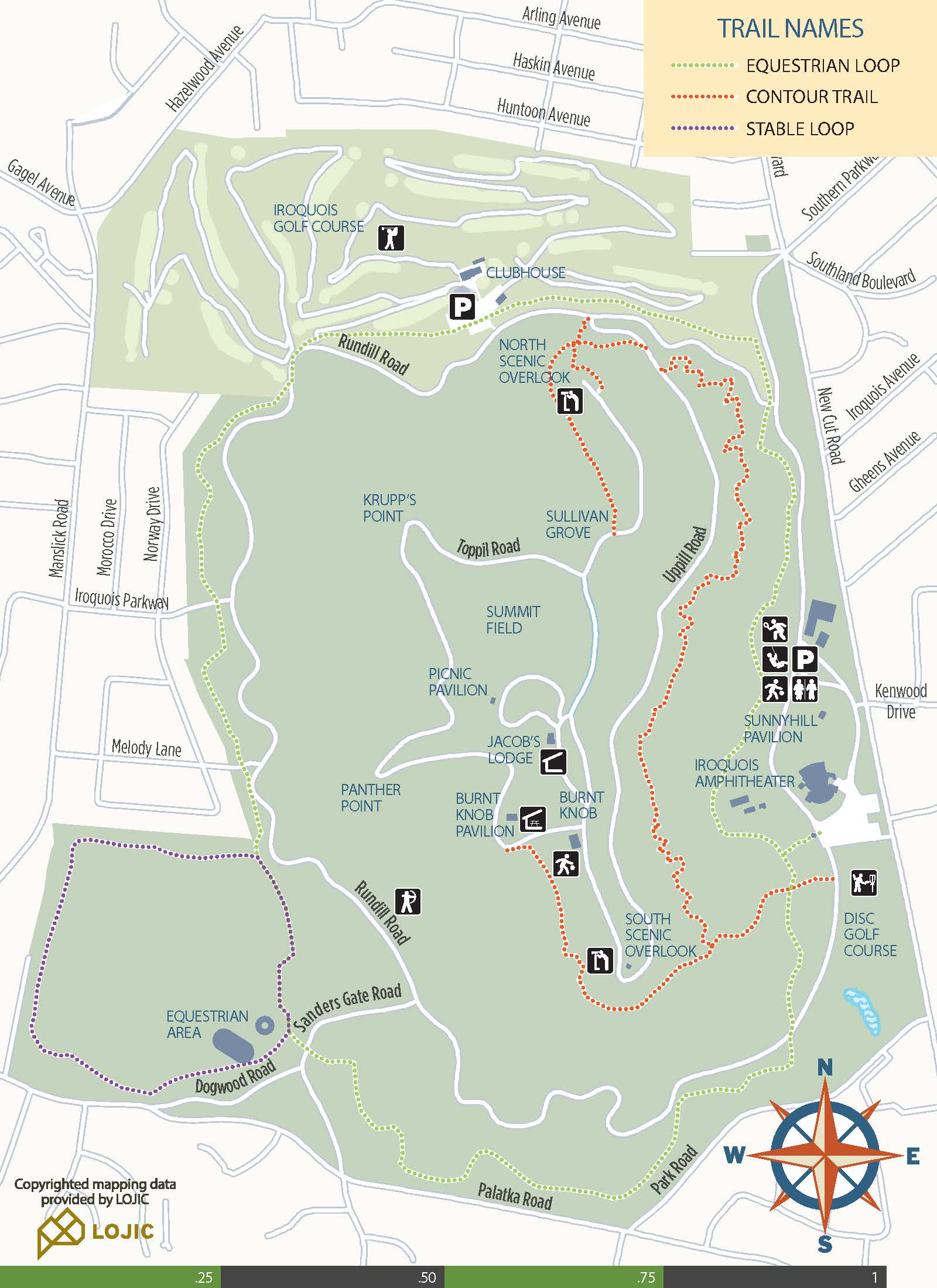 Hike the trails in Cherokee, Iroquois and Seneca Parks - Olmsted Parks ...