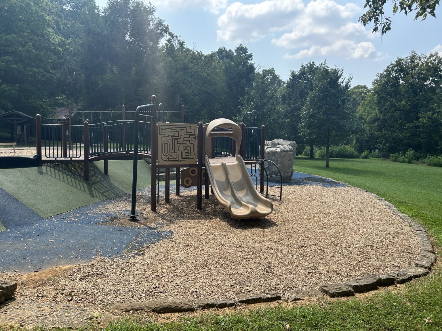 Big Rock Playground accessibility updates! - Olmsted Parks Conservancy