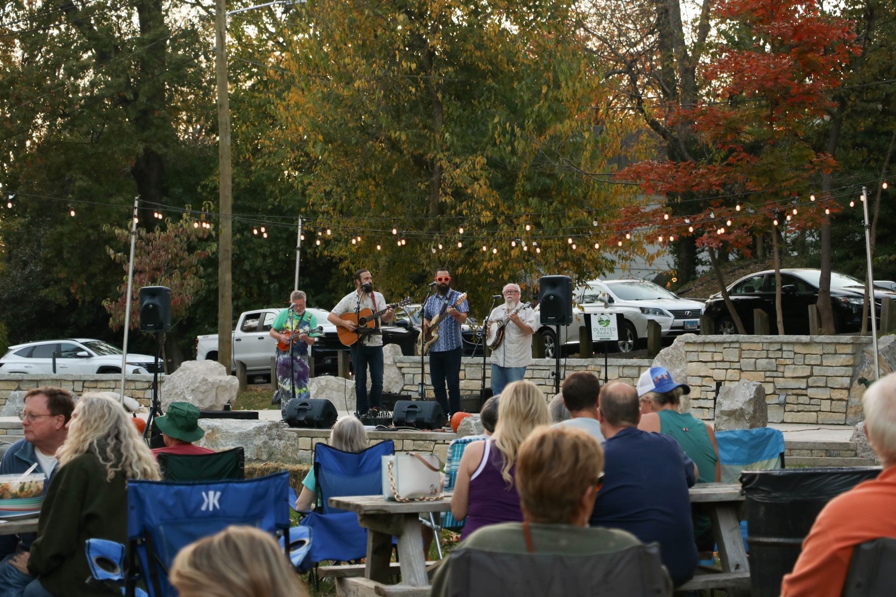 Tyler Park Stage inaugural concert - Olmsted Parks Conservancy