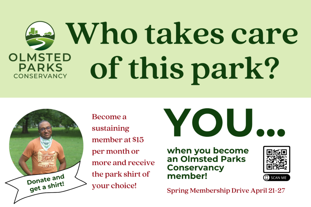 2025 Spring Membership Drive - Olmsted Parks Conservancy